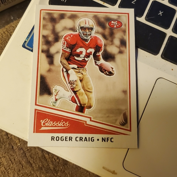 Other | Roger Craig Football Card | Poshmark